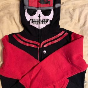 Shirts & Tops | Skeleton Full Head Zip Up Hoodie | Poshmark